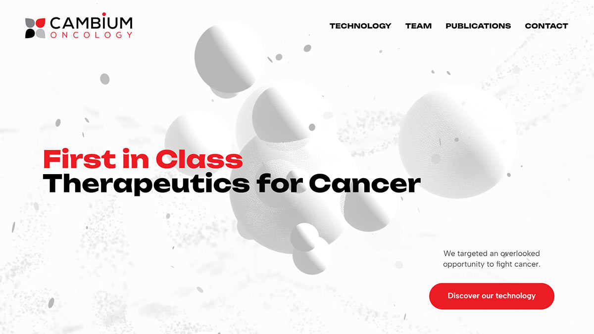 Pipeline - Cambium Oncology